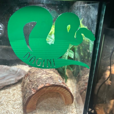 Customizable Name Ball Python Snake Vinyl Decal READ DESCRIPTION - Etsy