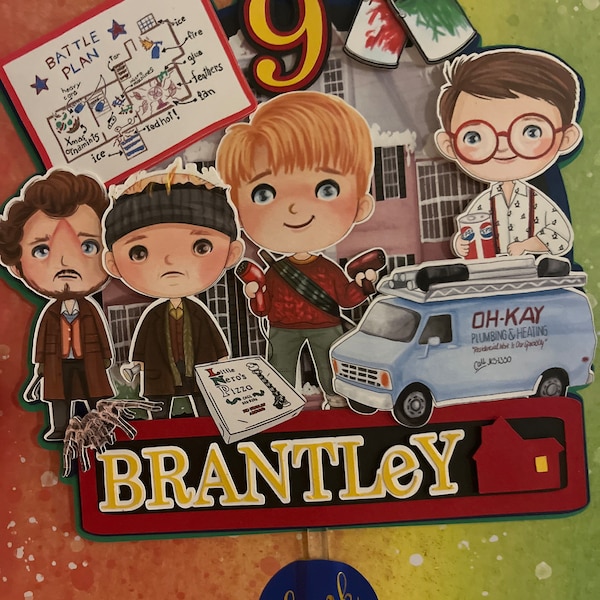 Home Alone Cake Topper - Etsy