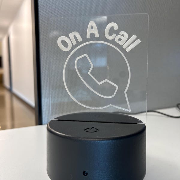 On A Call LED Desk Light, Remote Controlled Office Light - Etsy