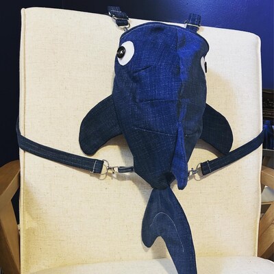 Whale Shark Bag Digital PDF Sewing Pattern for Backpack or Crossbody ...