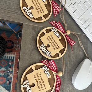 Personalized Teacher Ornament, Teacher Gift, Personalize Ornament ...