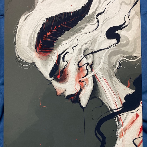 Malice - Fine Art Print - 9x12 - Etsy