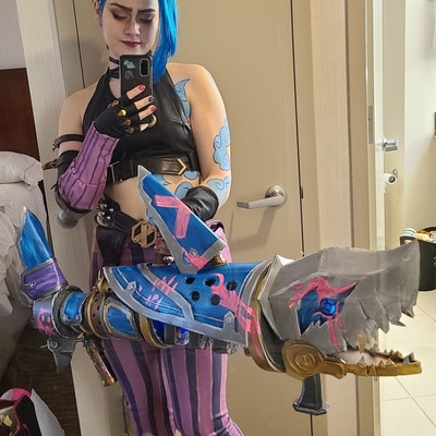 Jinx Arcane Fishbones Cosplay Blueprint and Instruction Guide PDF - Etsy