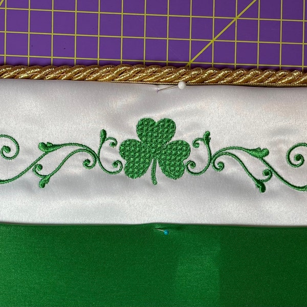 Irish Frame 1 Flourish Design - Digital Machine Embroidery Design - for ...
