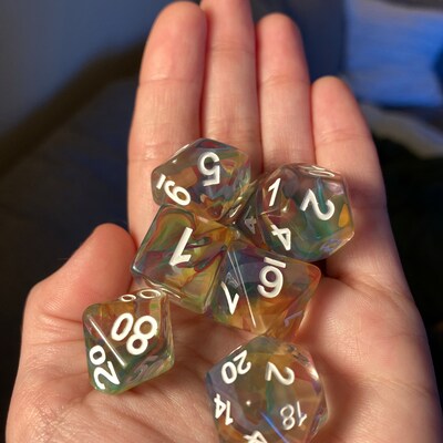 Bard Song Dnd Dice Set for Dungeons and Dragons D20 TTRPG - Etsy