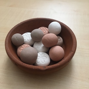 Clay Essential Oil Diffuser Stones: Terra Cotta Mix the | Etsy