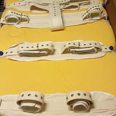 15 Point Segufix Bed Restraint Kit Head Shoulder Waist Crotch Wrist Arm ...