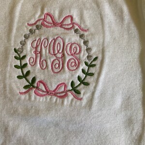 Machine Embroidery Monogram Frame / 1806 sweetheart - Etsy