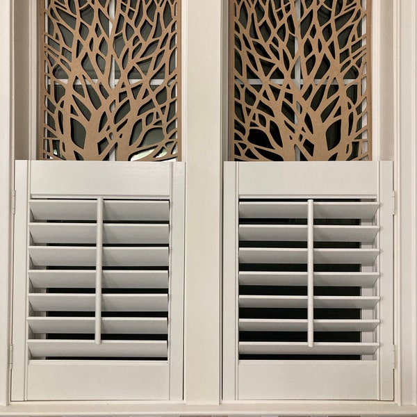 Wooden Tree Branch Lattice Trellis, Mandala Wall Art for Home Decor ...