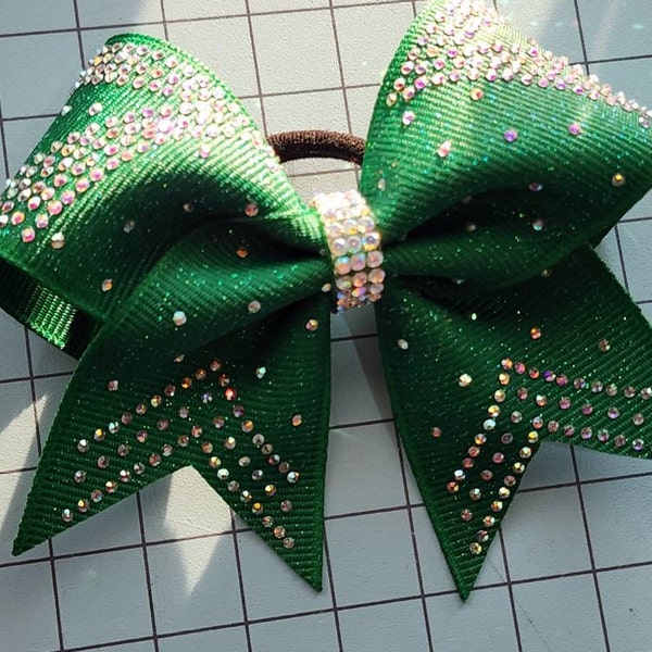16 Cheer Bow 3 Inch Rhinestone Templates, Ss10 Rhinestones, V Tail, 3 ...