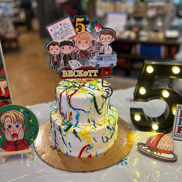 Home Alone Cake Topper - Etsy