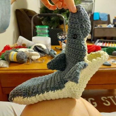 PATTERN for Crocheted Shark Socks Baby Child and Adult - Etsy