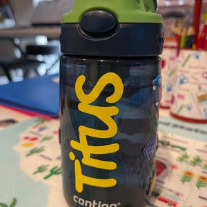 Contigo Kids Water Bottle Decals/ Decal DIY, Water Bottle Sticker ...