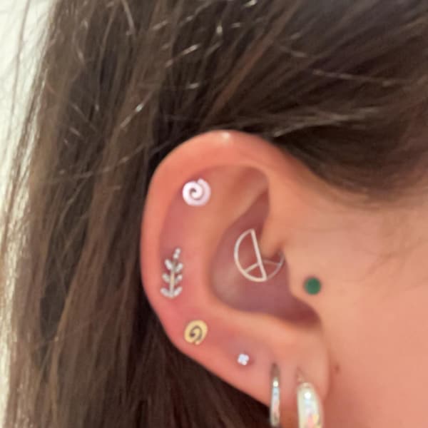 Minimalist Septum, Snug Septum Ring, Silver Septum Ring, 925 Nose Ring ...