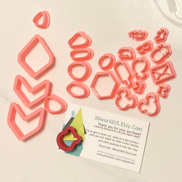 Bear or Grizzly Polar Bear Cutters for Cookie Fondant Cutter or Polymer ...