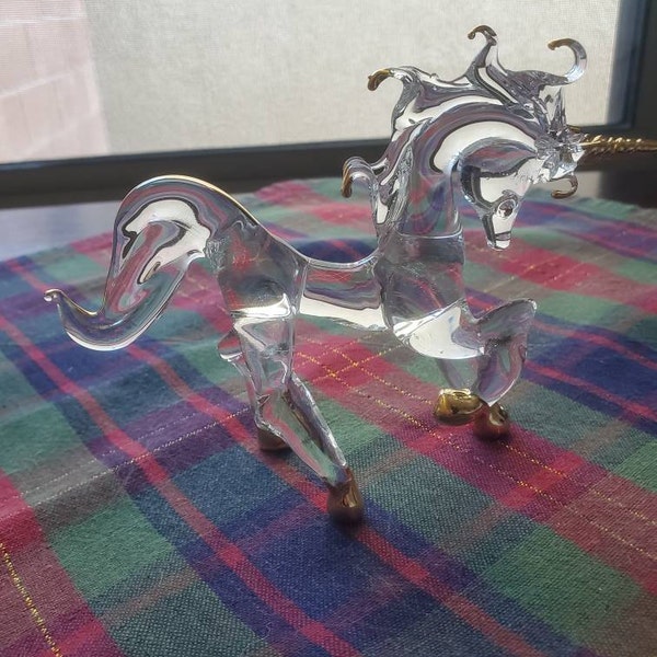 Hand Made Glass Elephant - Lucky Elephant - Etsy