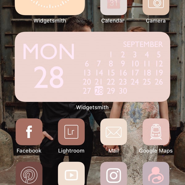 Fall Autumn Neutral Aesthetic Tones | iPhone Ios 14/ios 15 App Icons ...