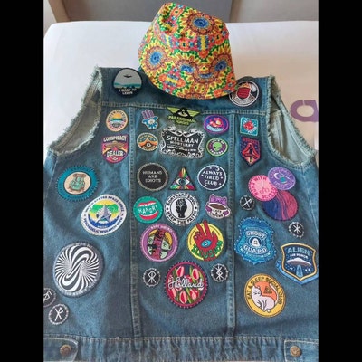 Lightworker Patch Metaphysical Fashion Accessory 3 Iron on Embroidered ...