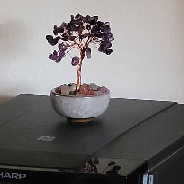 Natural Crystal Tree of Life - Choose Your Favorite Crystal for a One ...