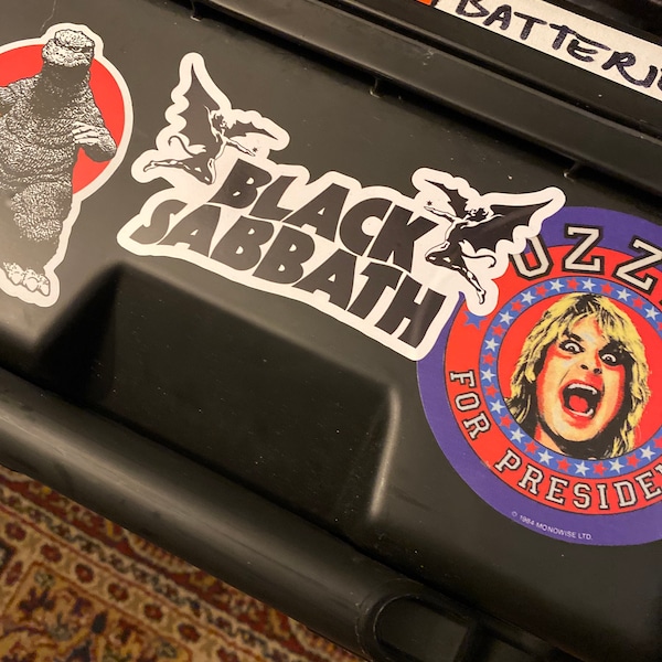 BLACK SABBATH Sticker Decal *SIZES* Heavy Metal Vinyl Bumper Wall Angel ...