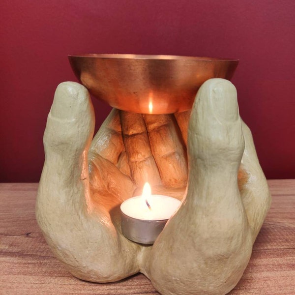 Unique Wax Warmer/handmade Oil Burner - Etsy