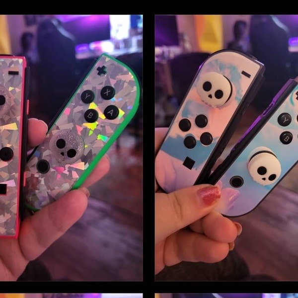 Nintendo Switch Joy Con Decals | Custom Made Skin | Holographic ...