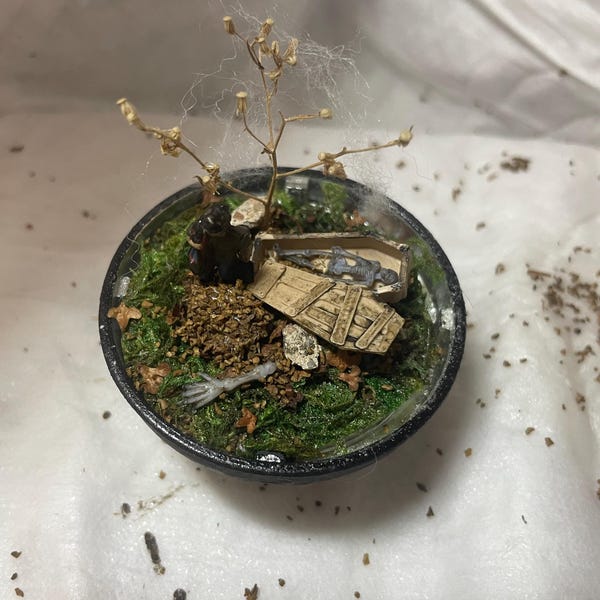 Human Skeleton - HO Scale 1:87 Miniature for Horror Diorama, Dollhouse ...