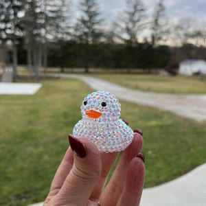 Purple Rhinestone Gem Bling Rubber Ducks - Cruising Duck, Car Duck ...