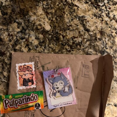 Keychain Legoshi Louis Beastars - Etsy