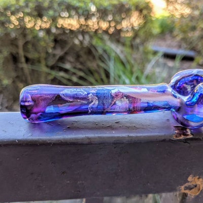 Inside Out American Handblown Space Pipe Glass Pipe Made With - Etsy