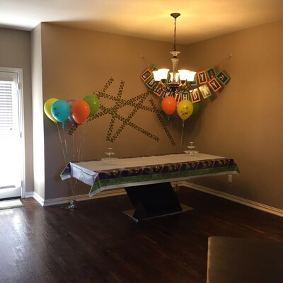 Radioactive Symbol Science Party Balloons Pack of 16 Geeky Birthday ...