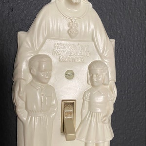 Reproduction Vintage Turn on Jesus Light Switch Plate Cover Hartland ...