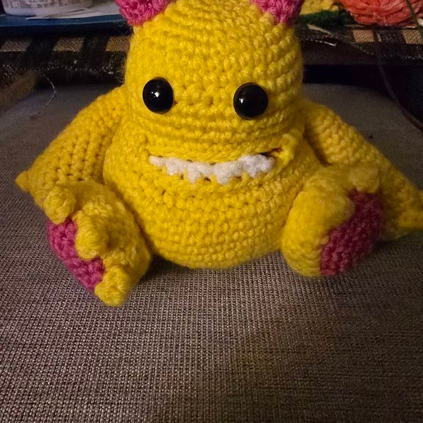 Worry Monster Crochet Pattern PDF - Etsy