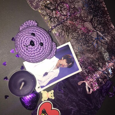 BTS Yoongi Tangerine Keychain With Charm - Etsy