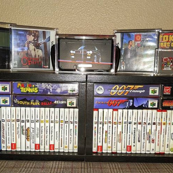 3DS Game Case Cartvault Cartvault Acrylic Nintendo Storage Display - Etsy