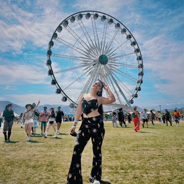 Western Crochet Cowboy Knit Fringe Rave Set Bachelorette Outfit Fringe ...