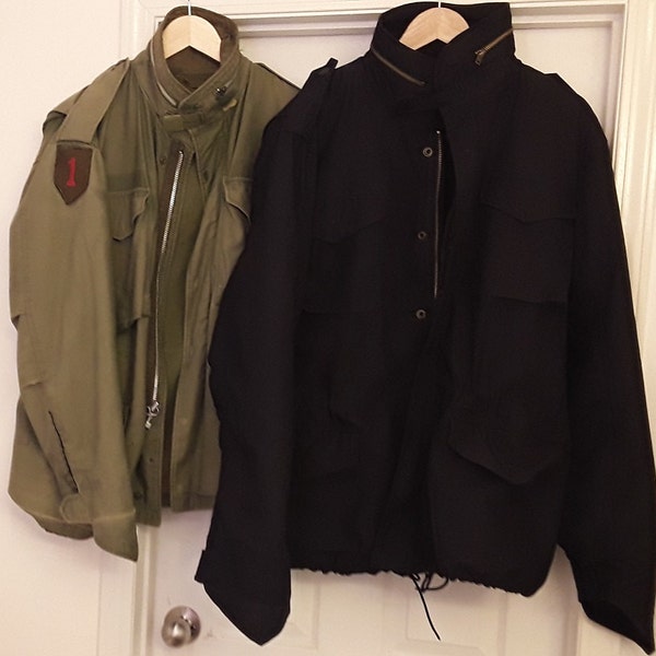 Vintage Style Military Army WW2 M65 Classic Men's Field Jacket in ...