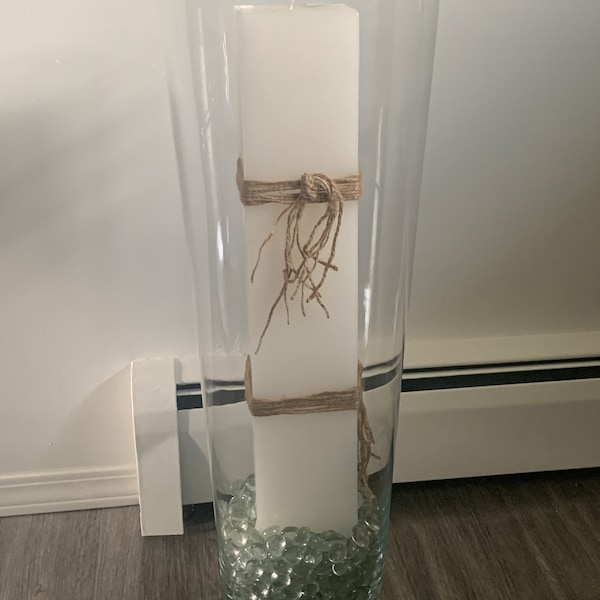 Huge Candle Scented Candle Large Candle Rustic Candle Candle Decor Home ...