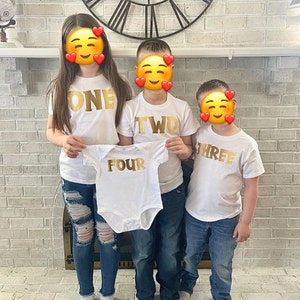 Matching Family Shirts, Personalized Family Tshirt, Mom Dad Baby Shirt ...