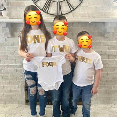 Matching Family Shirts, Personalized Family Tshirt, Mom Dad Baby Shirt ...