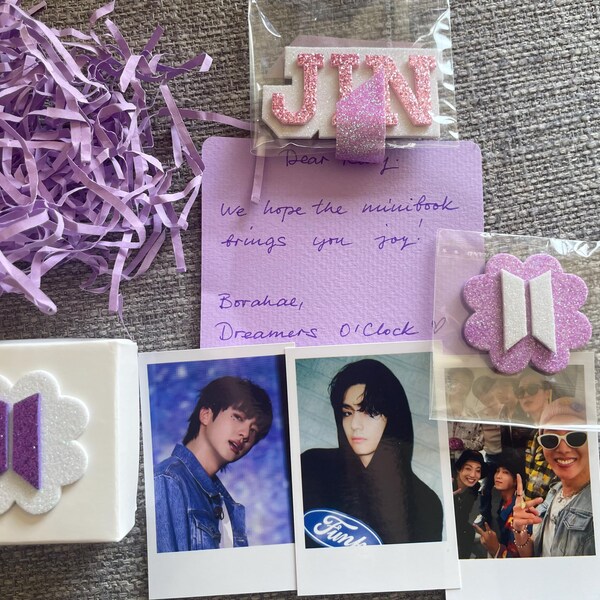 BTS Jimin Muse Mini Photobook Keychain | Bangtan Mini Photo Album ...