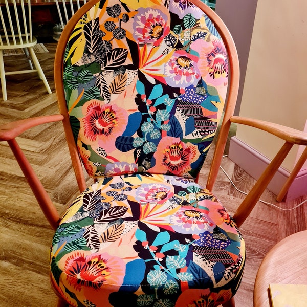 Ercol 203 Chair and Footstool Cushion Covers Made to Order. Custom ...