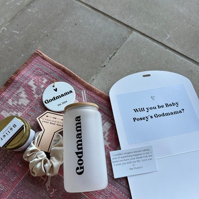 Nina Proposal, Personalized Godmother Gift, Quieres Ser Mi Nina - Etsy