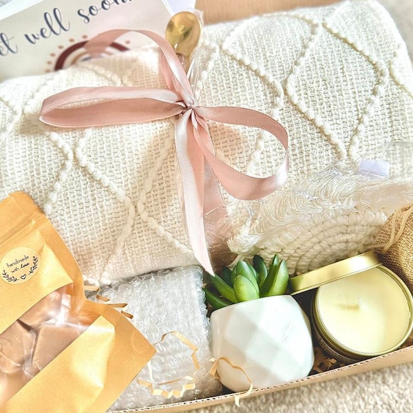 Hygge Comfort Gift Basket, Premium Gift Box for Men & Women With Cosy ...