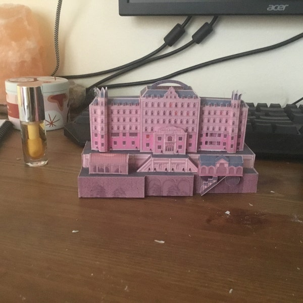 The Grand Budapest Hotel - Papercraft Paper Model - Mendl's Pastry Box ...