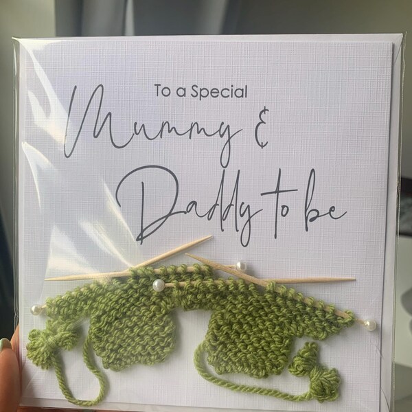 New Grandparents Card for New Grandparents Nanny Grandad Card New Baby ...