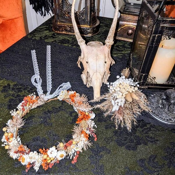 Dried Flowers Crown,bridal Crowns,wedding Crown,flower Girl Crow,newborn Crown,boho Bride Crown ...