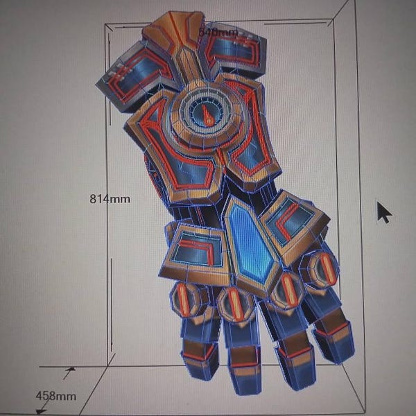Vi Gauntlets & Accessories Pepakura - PDF/PDO Foam Wearable Templates ...