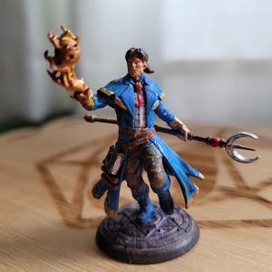 Dnd Human Male Chef Unpainted Miniature - Etsy