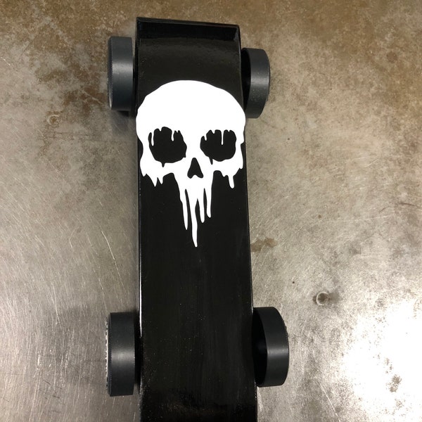 Skull Decal Dripping Skull Decal Car Skull Decal Permanent Vinyl Decal ...